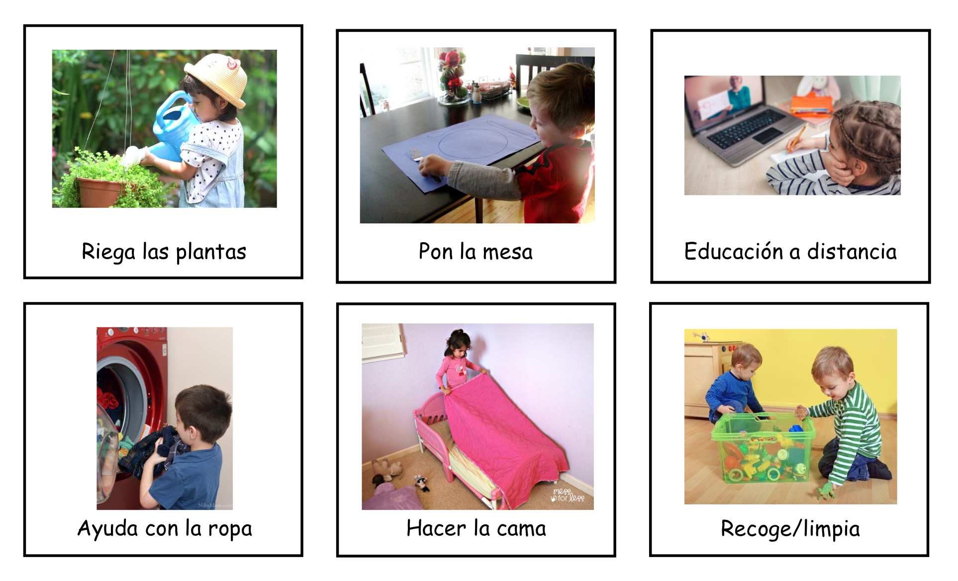 First-Then Visuals - Early Childhood Education Social Emotional and ...